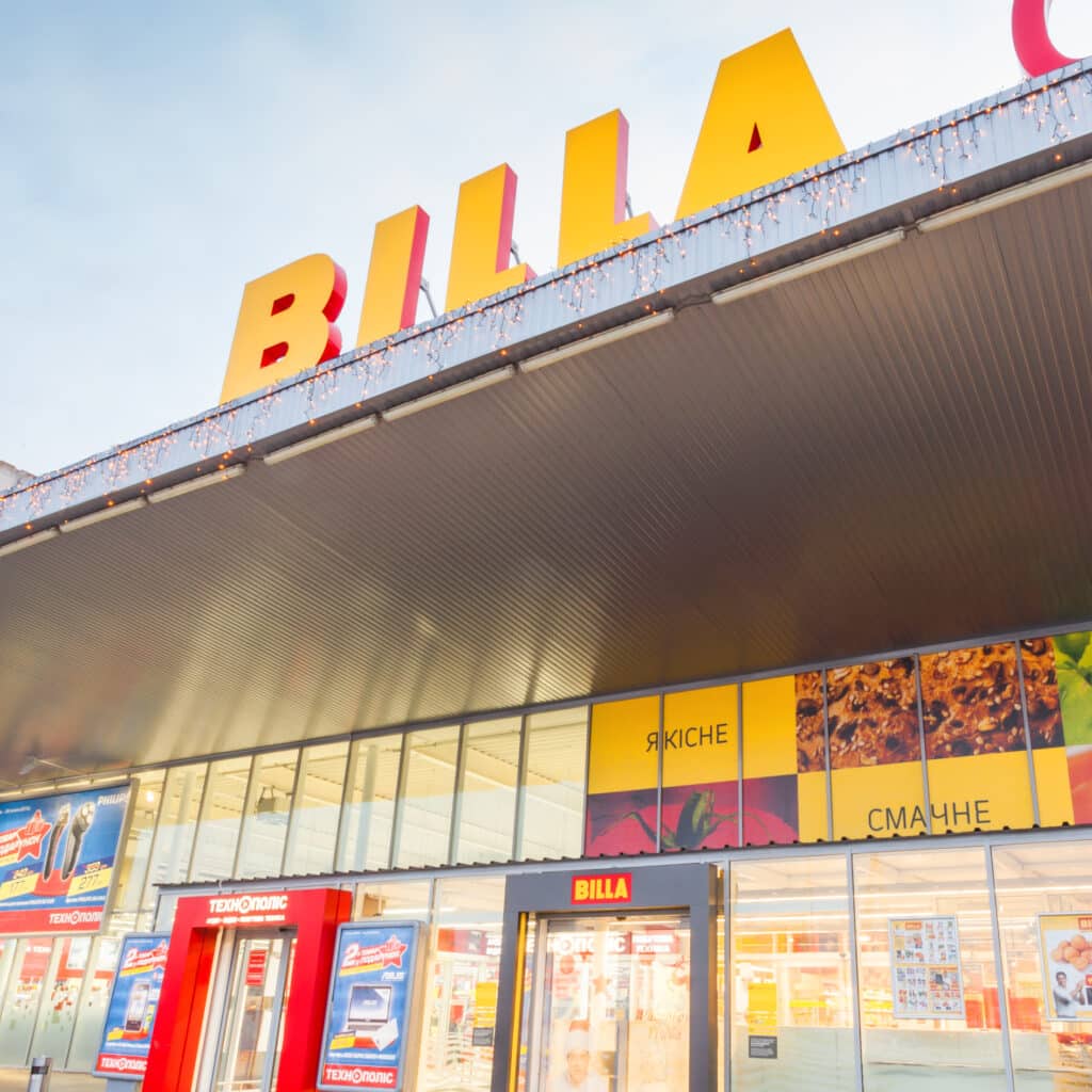 BILLA store, Dnipro, Ukraine - DELTA Group