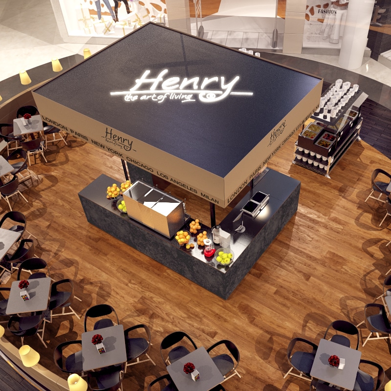 Henry Cafe, Kyiv, Ukraine - DELTA Group